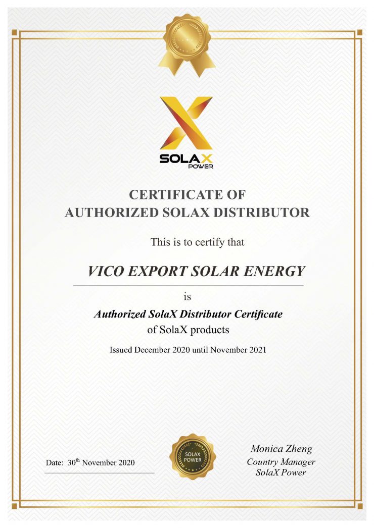 Home 1 Ingles · Vico Export Solar Energy