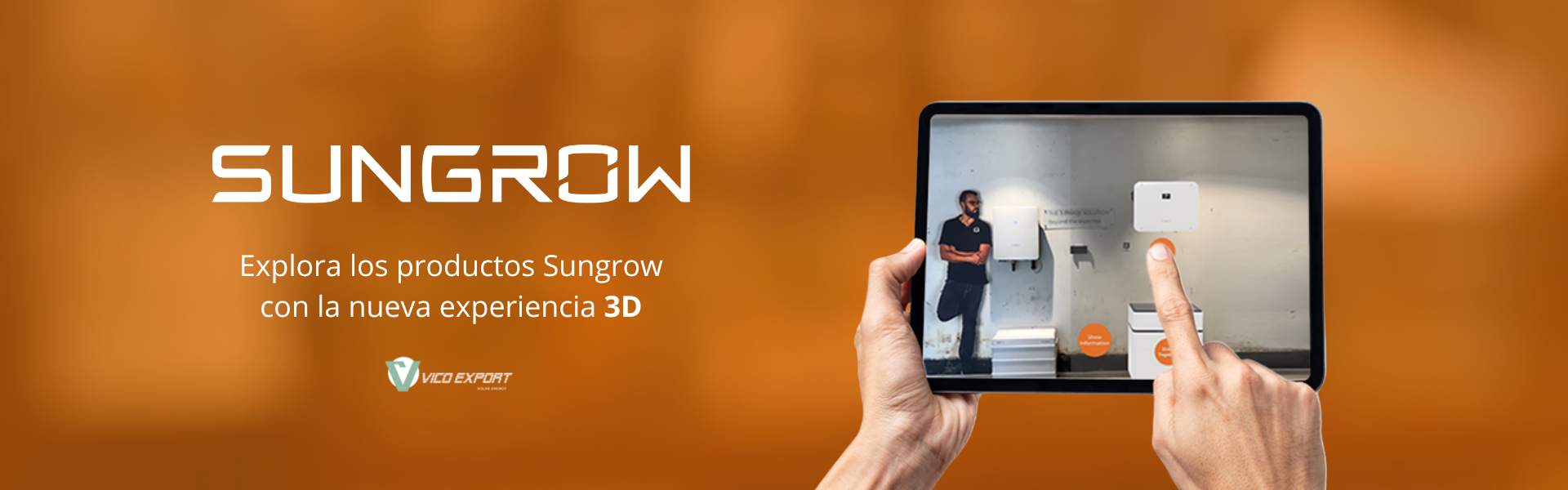 Sungrow in 3D and Augmented Reality | Vico Export Solar Energy